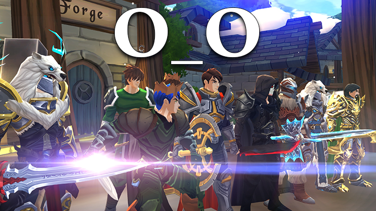O_O - Adventure Quest 3D, Cross Platform MMORPG
