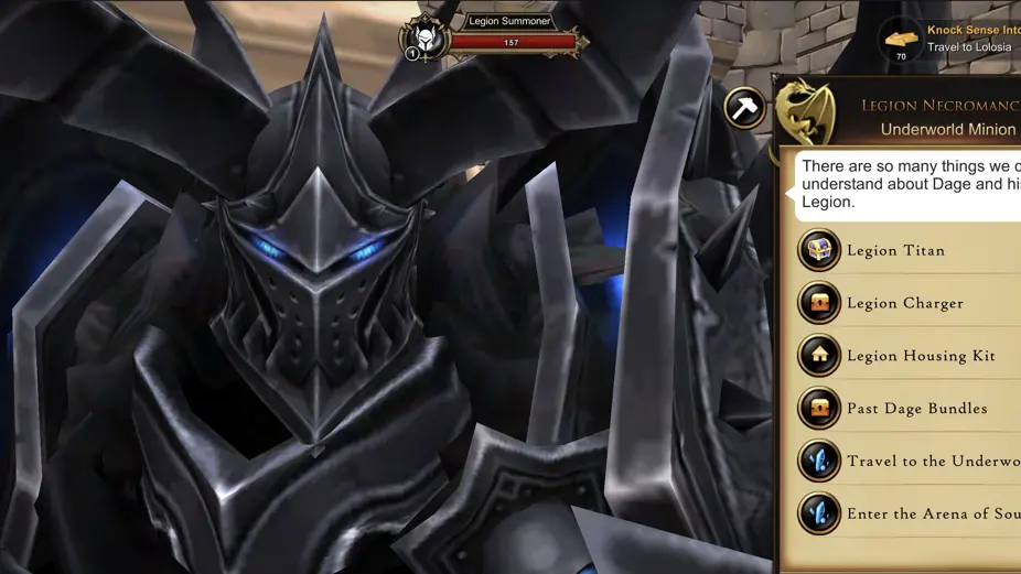 Legion Titan Rises: Become an Absolute Unit - Adventure Quest 3D, Cross ...