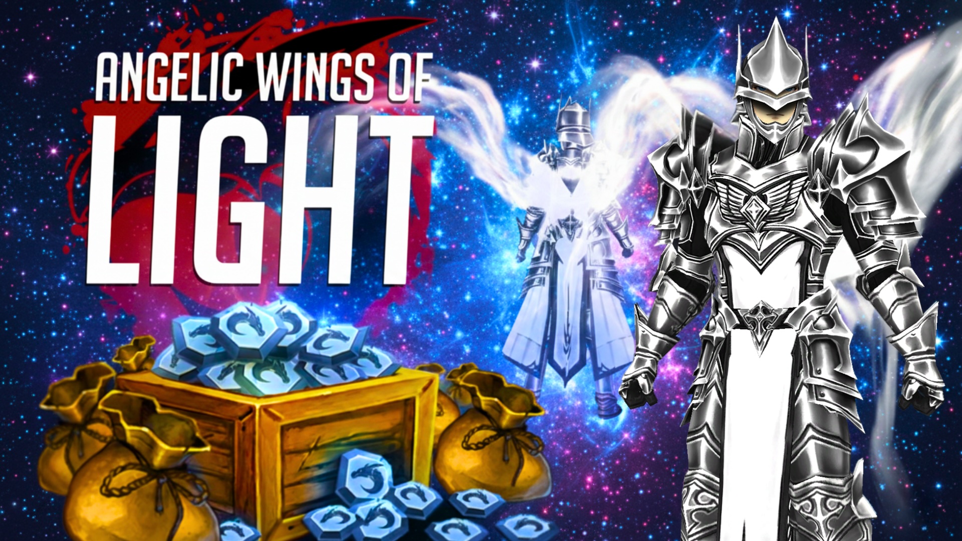 The Angelic Wings of Light - Adventure Quest 3D, Cross Platform MMORPG